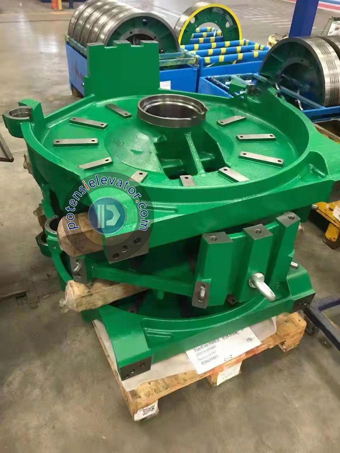 Kone Elevator Gearless Traction Motor Machine MX32 | Potensi Elevator