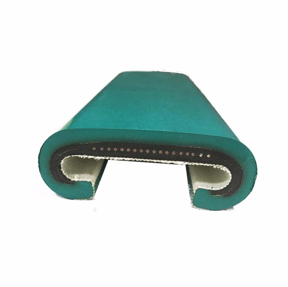 Escalator handrail belt