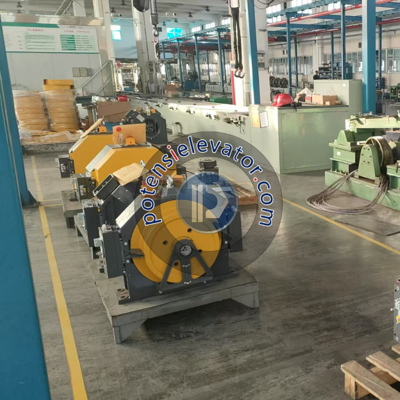 Gearless Traction Machine MCK200 For MONADRIVE | MONADRIVE Traction ...