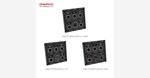 Marine switch panel with fuses Manufacturer | DAMAVO