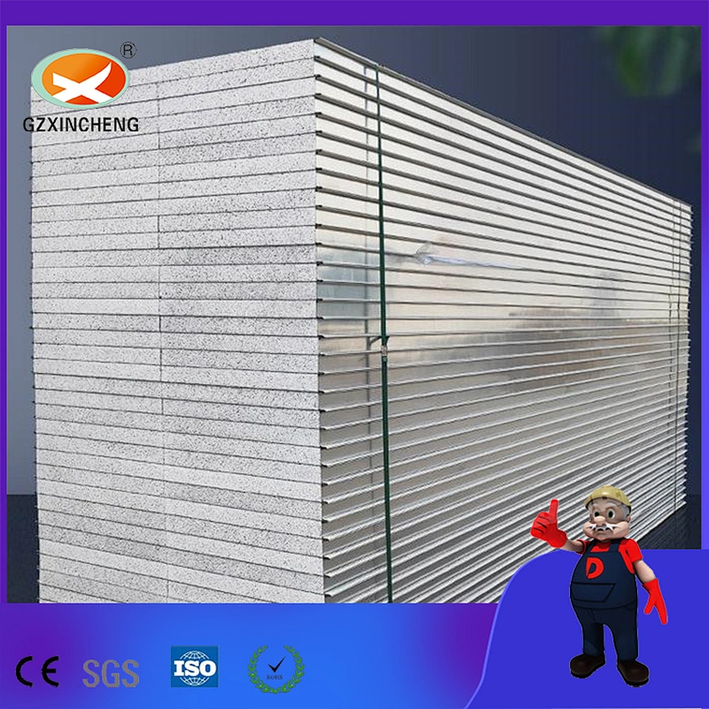 Machine Made Fireproof Silicon Rock Sandwich Panel