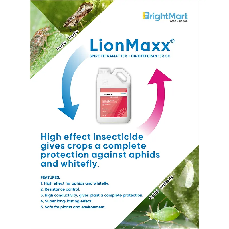 LionMaxx | Spirotetramat + Dinotefuran Insecticide | BrightMart