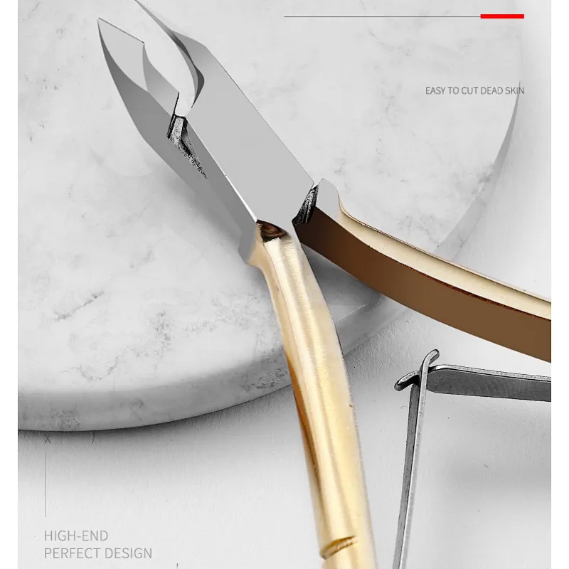Gold Cuticle Nipper from China Manufacturer - Asia Nail Beauty ...