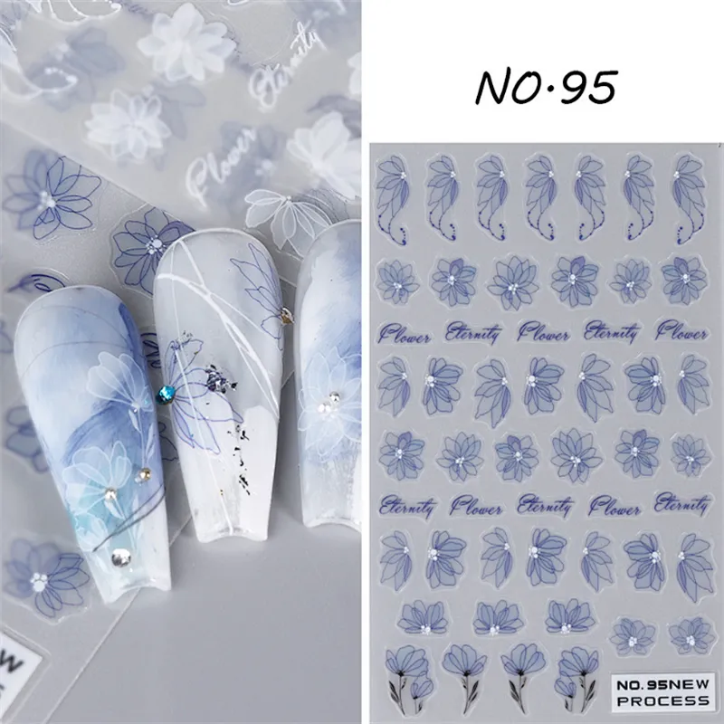 little daisy , daisy stickers , daisy nail - Asia Nail Beauty Commodity ...