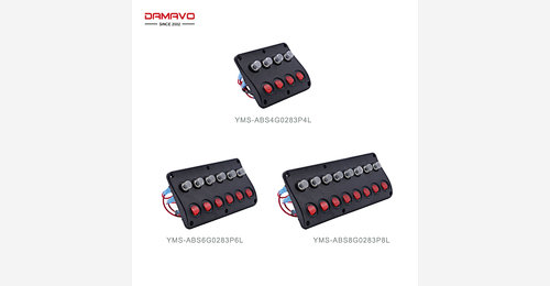custom rocker switch panel12v marine switch panel6 gang switch panel ...