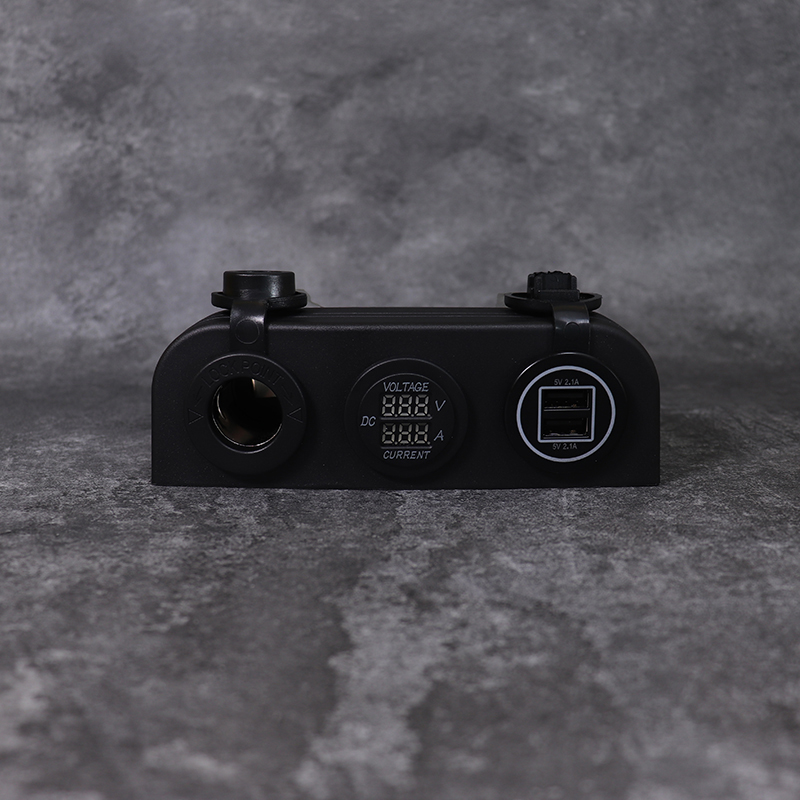 Flush mount USB port car charger amps 12V multi socket Manufacturer ...