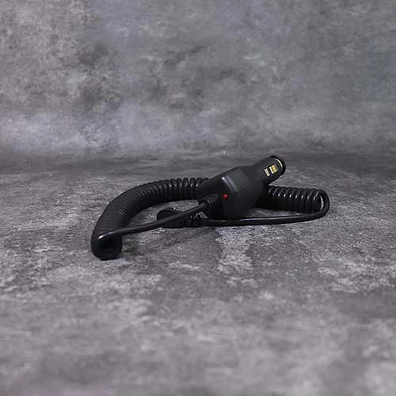 Coiled power cord car DC plug cigarette lighter charger for car ...