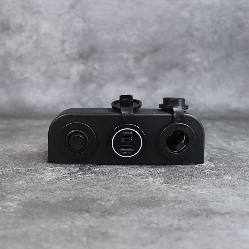 12 volt plug socket usb to car charger outlet adapter Manufacturer | DAMAVO