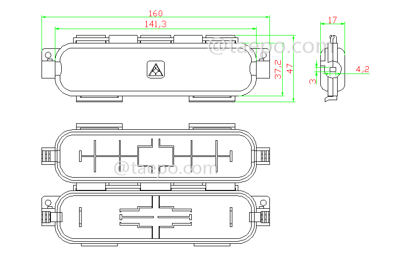 fiber splice box