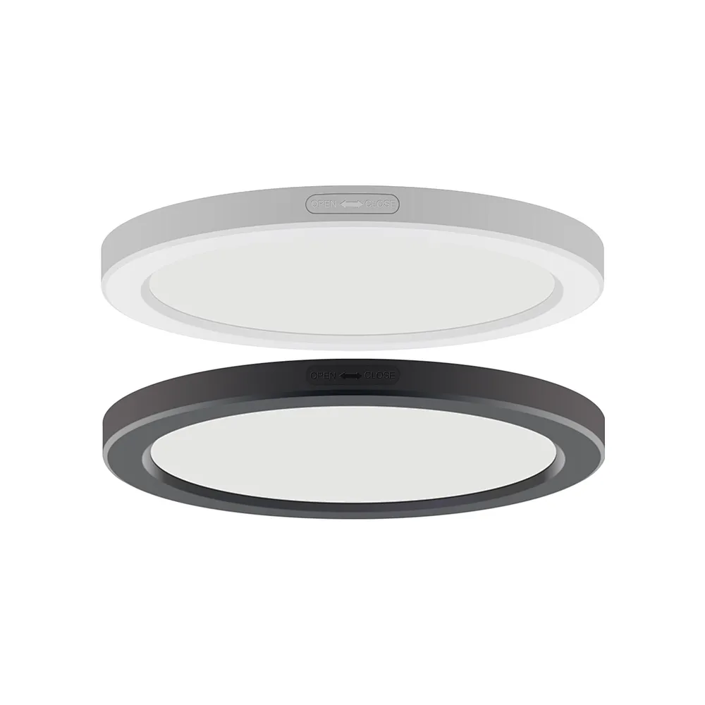LED Panel Light,Flush Mount Light,Round white ceiling light,LED Flush ...