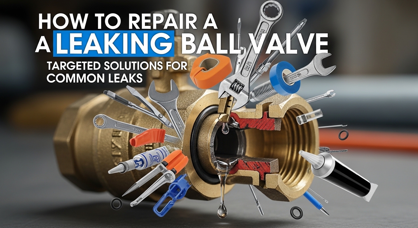 How to Repair a Leaking Ball Valve: Targeted Solutions for Common Leaks ...