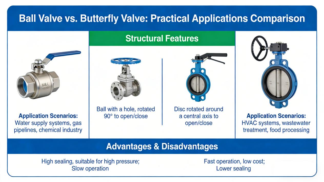 The differences between ball valves and butterfly valves - Athena ...