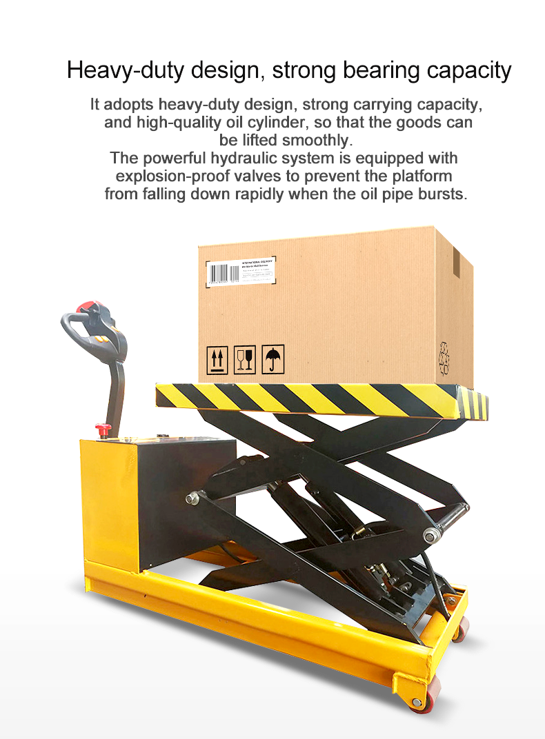 electric lift table truck , full electric scissor lift table , full ...