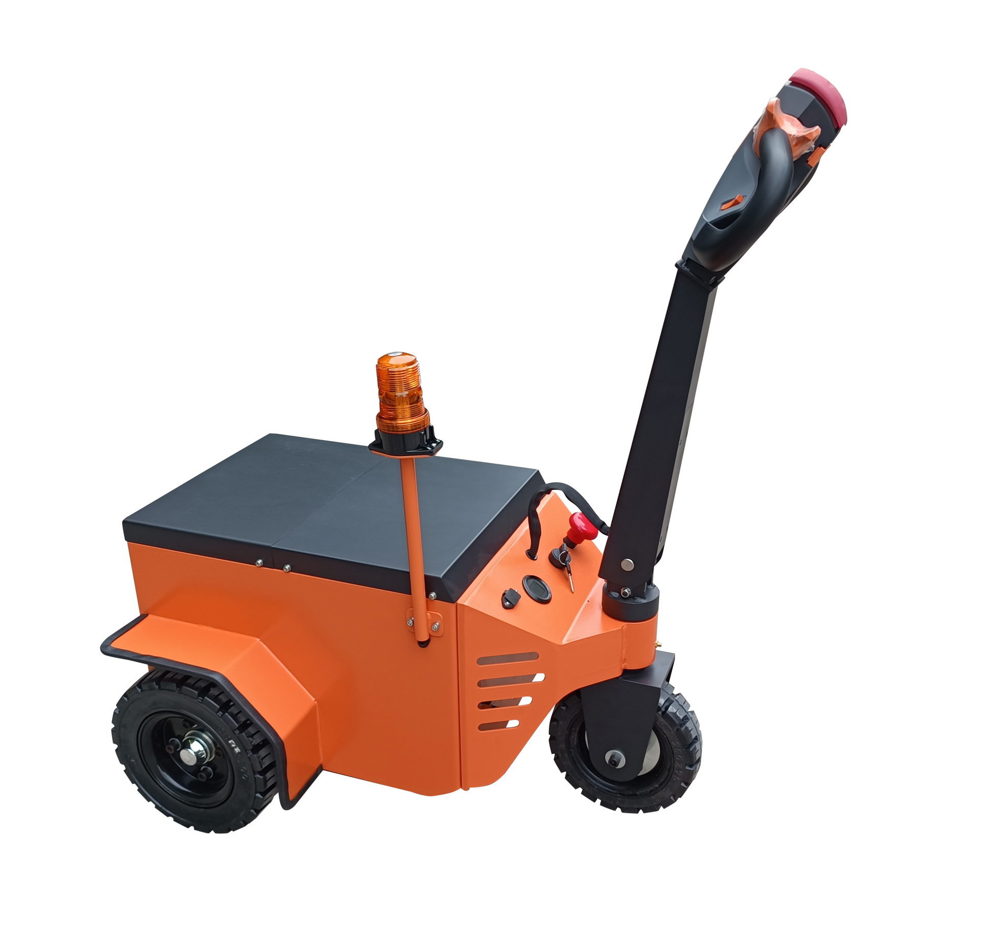 Powered electric tug take the hard work out of towing heavy items with ...