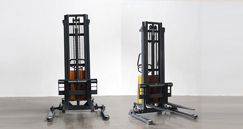 What the difference between narrow leg pallet stacker and wide leg with ...