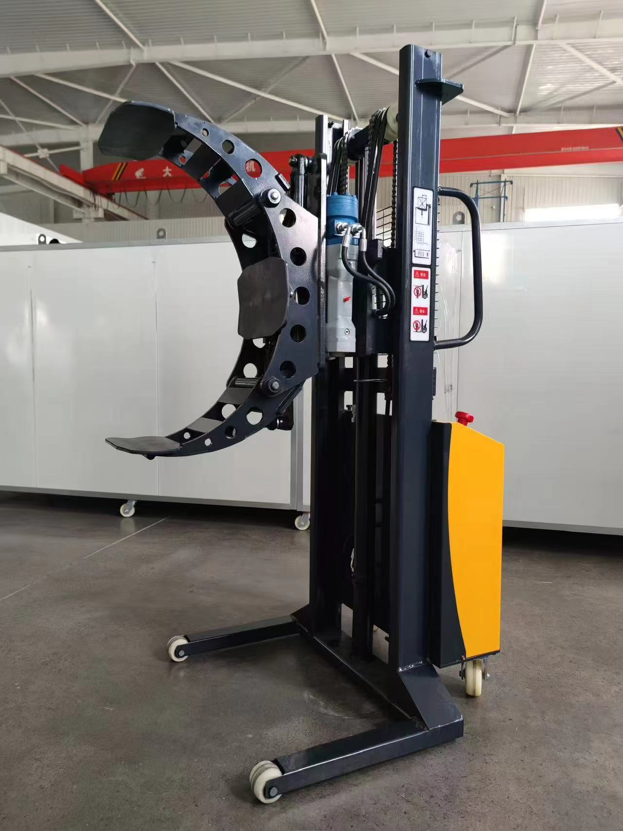 Sinolift Launches Semi-Electric Lift Roll Transporter Clamp Roll Lifter ...