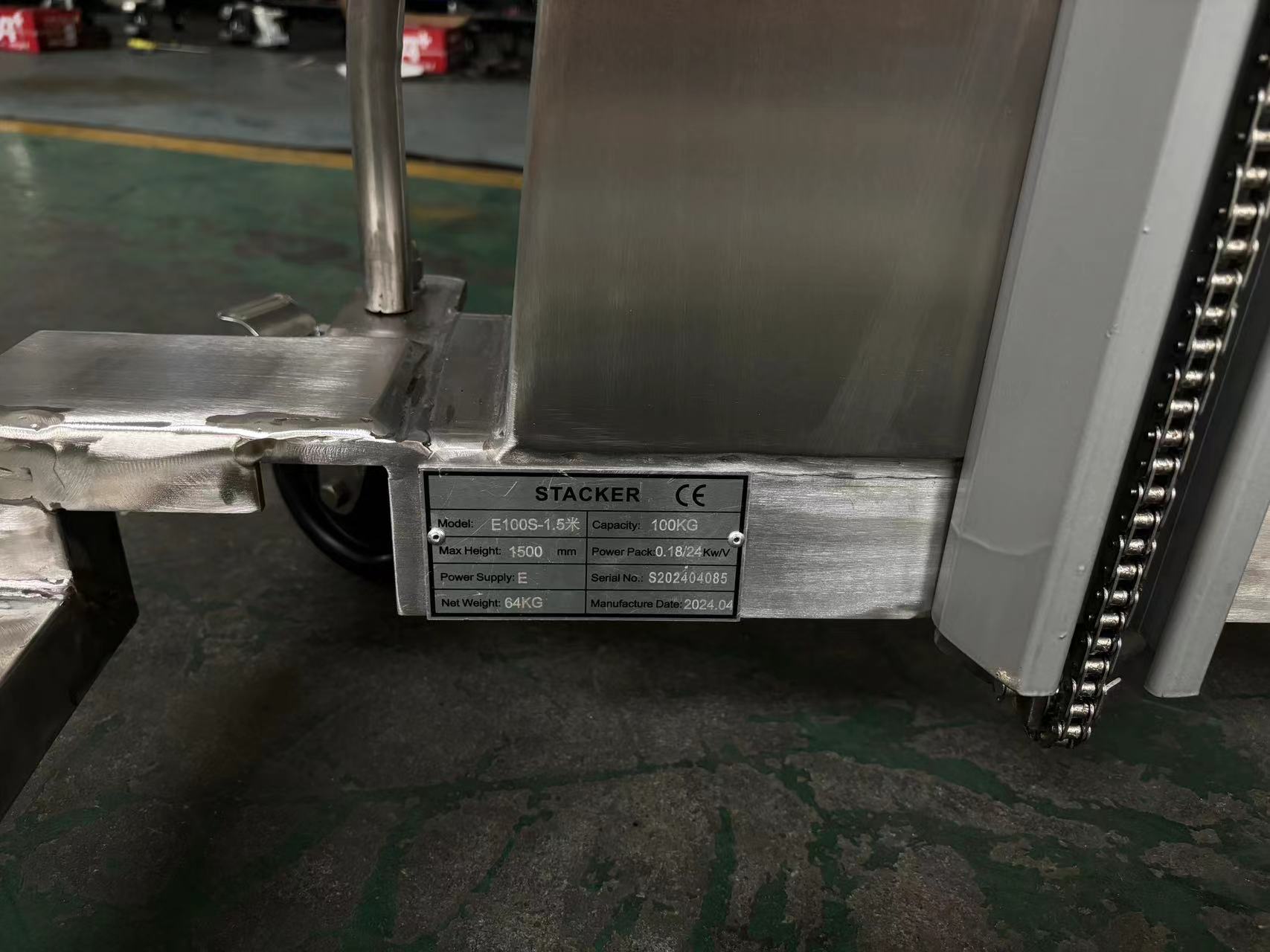 Sinolift customized stainless steel rotator stacker trolley for ...