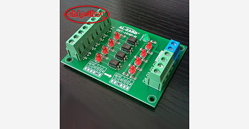 DST-1R4P-N 4 Channel 5V to 24V Optocoupler Isolation Module PLC Signal ...