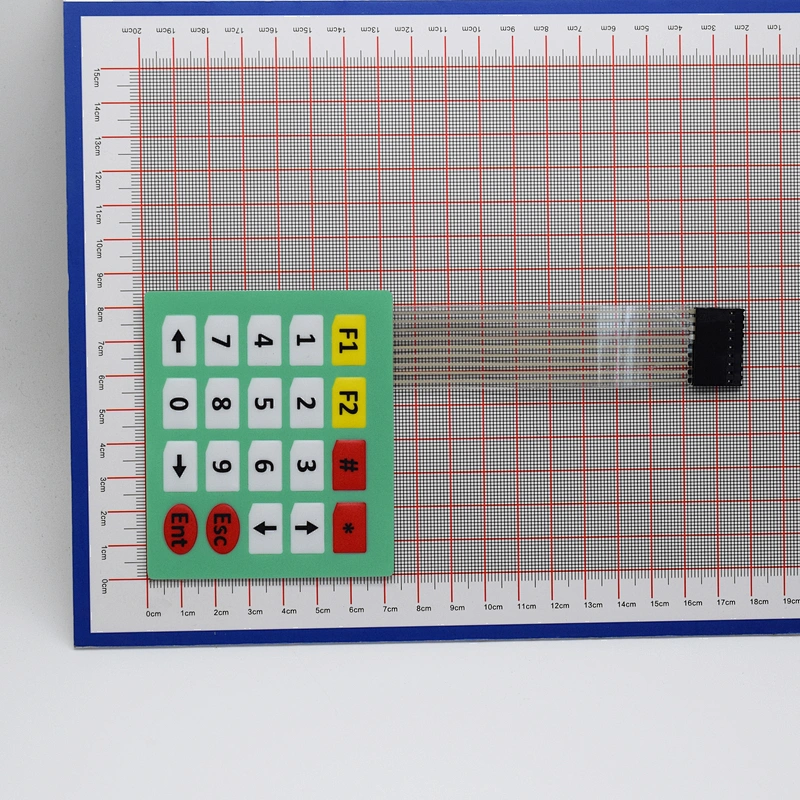 4*5 matrix keyboard MCU external expansion keyboard Membrane keyboard ...