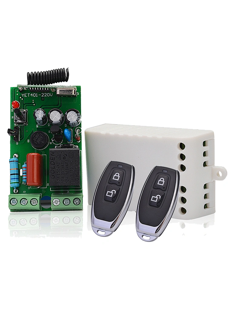 Wireless outdoor lighting switch remote control