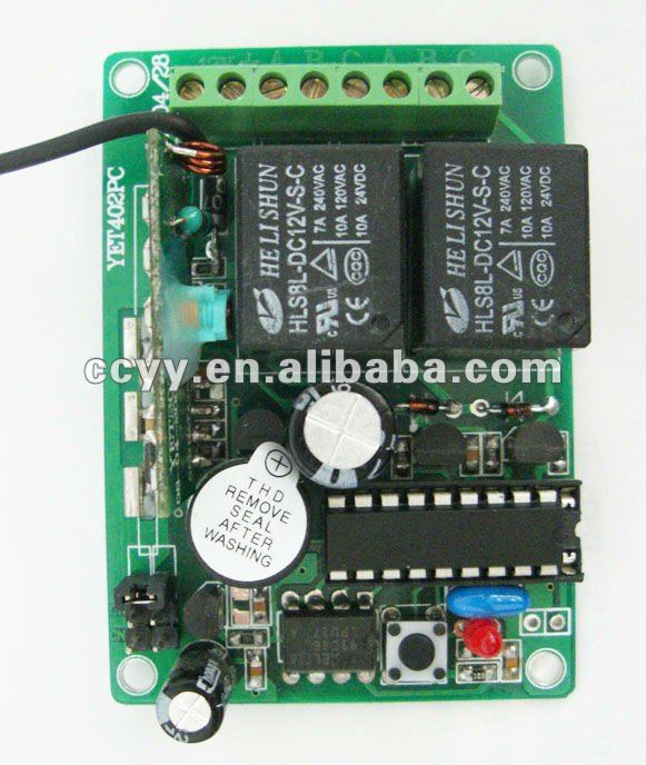 control board for automatic sliding gate control board