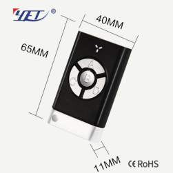 Four key metal wireless remote control