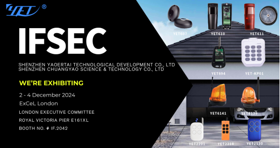 Welcome to our London IFSEC 2024!