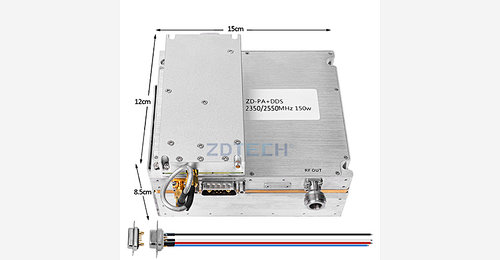 150W 2.35-2.55GHz DDS Integrated Power Amplifier Module Digital RF ...
