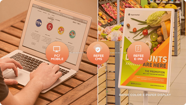 Eink Color ePaper Display Supplier Manufacturer | Refee