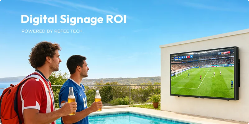 Digital Signage ROI Calculation - Refee