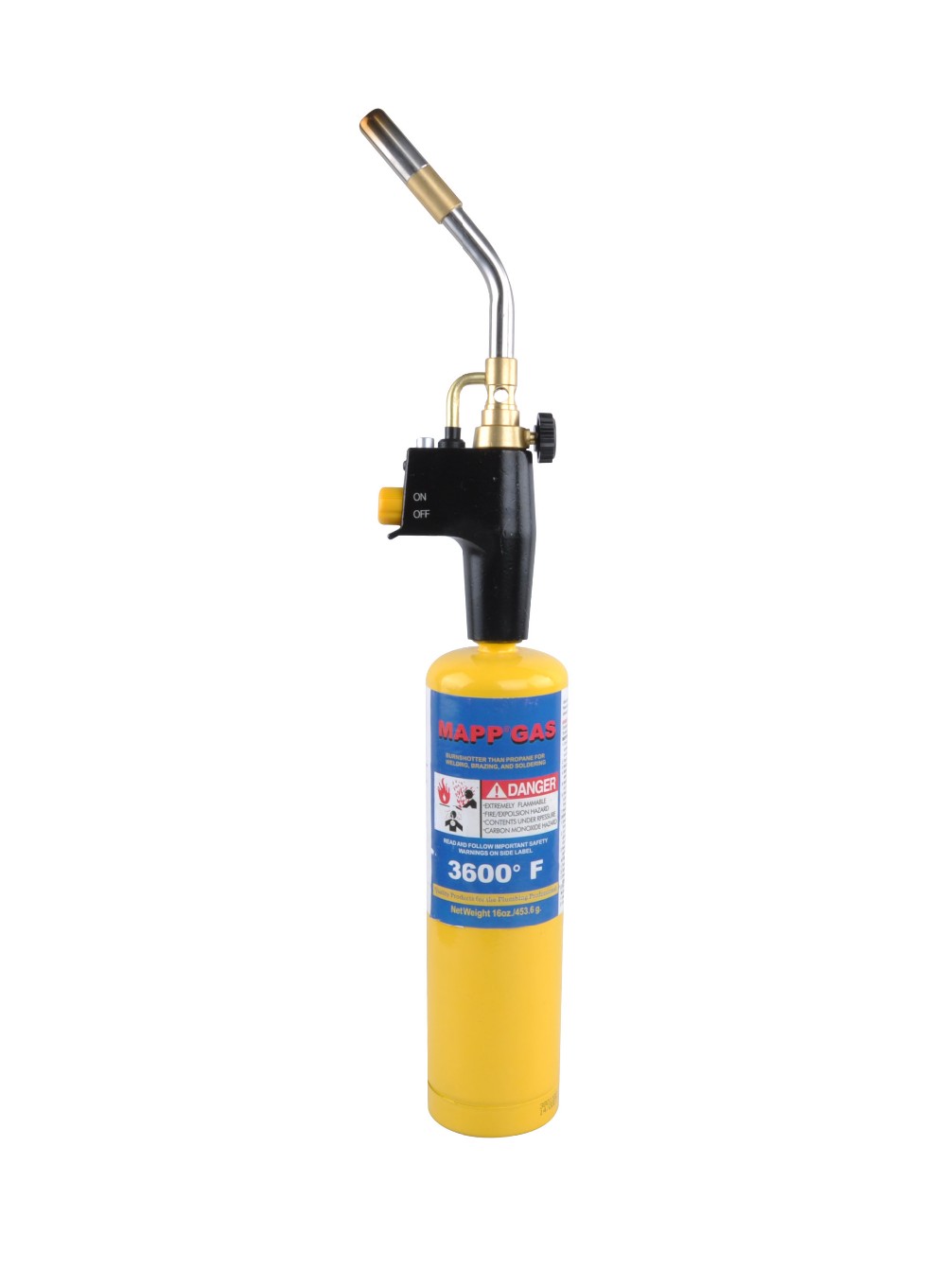 Portable gas welding torch copper hand brazing torch