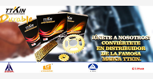 Construction and installation of motorcycle chains - TTKIN