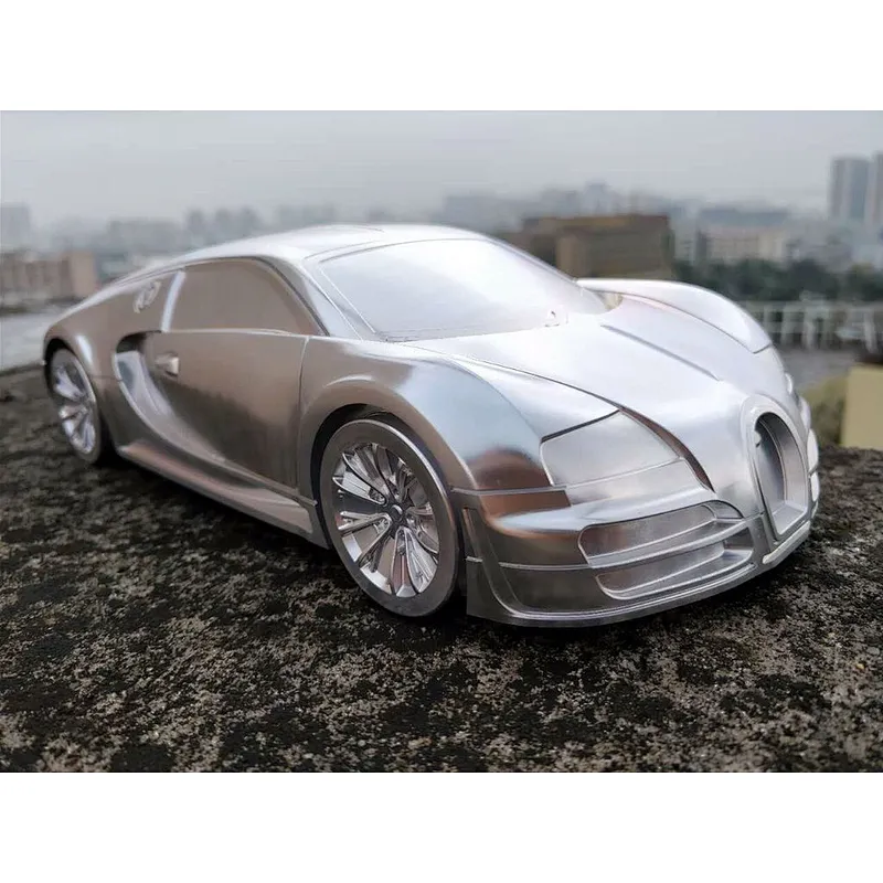Automobile model made by 5 Axis
