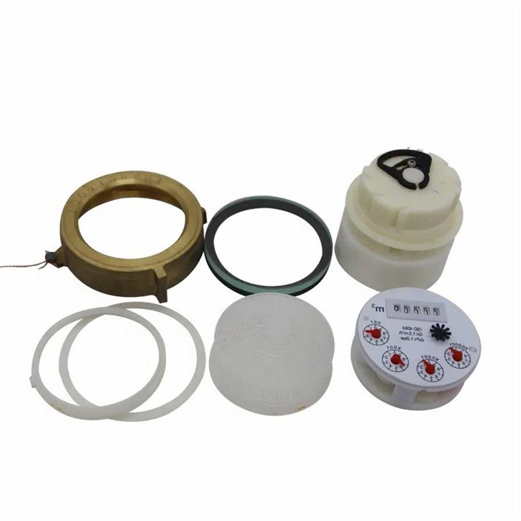Water Meter Parts Diagram and Connector Fitting | kinmeter.com