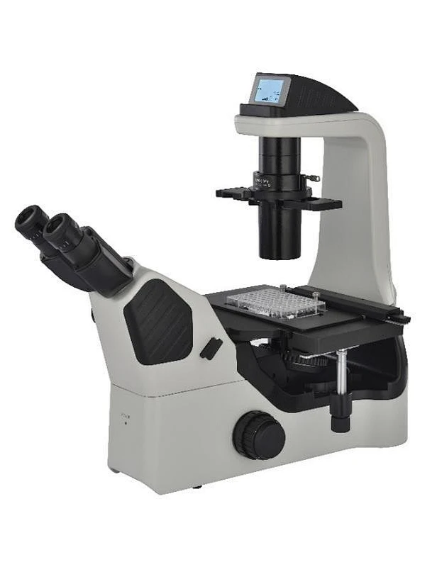 High level Inverted Microscope with Working Mode Display