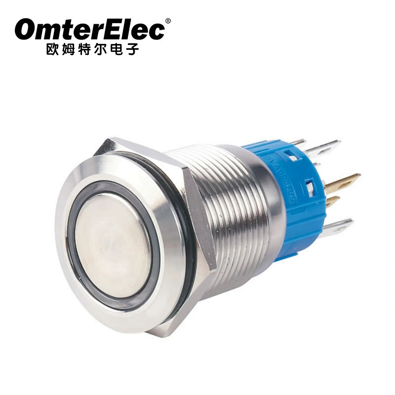 19C DP ring type with light 19MM Large circle illuminated piezo ...