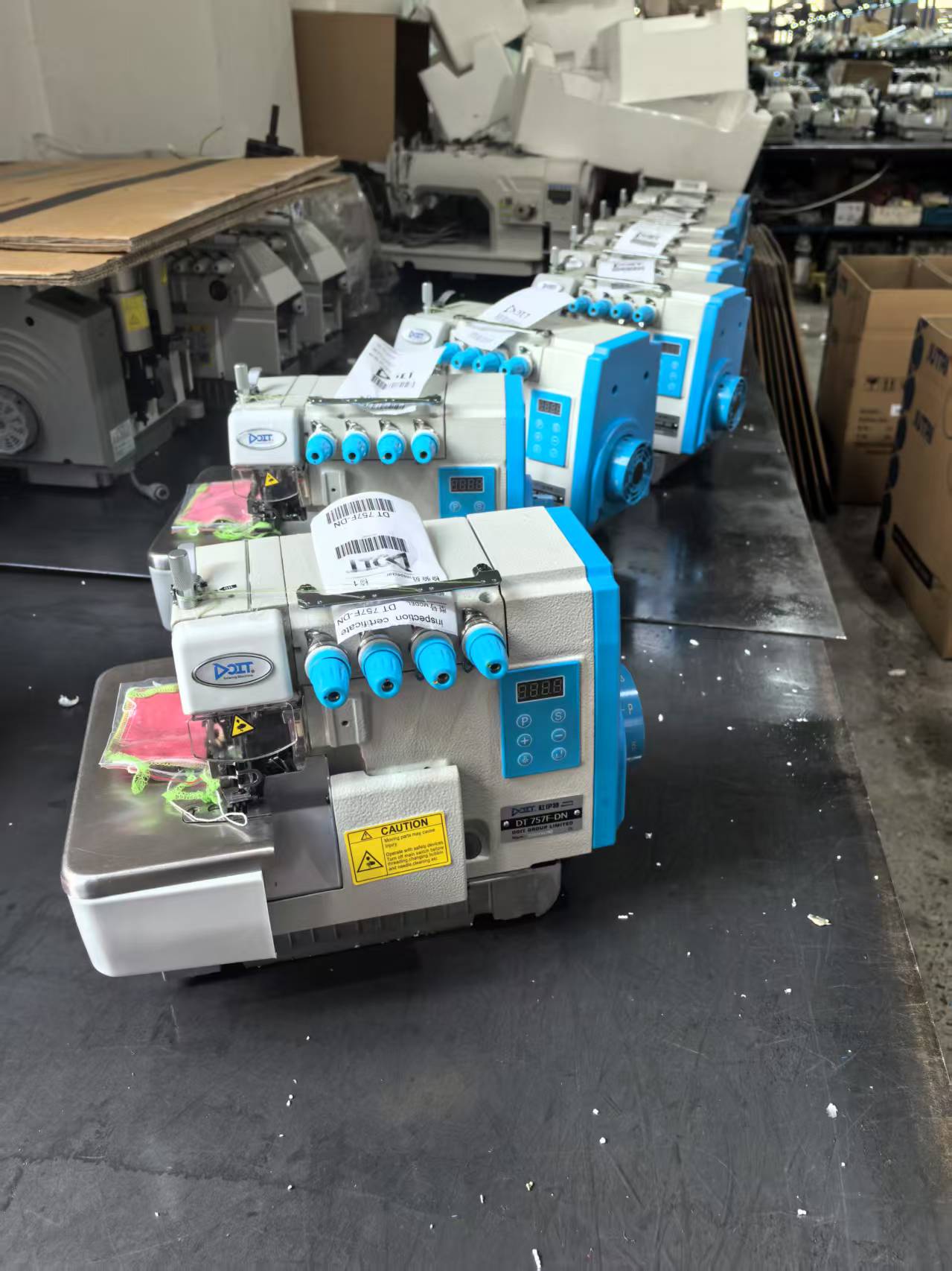 Direct drive siruba 4 thread overlock sewing machine industrial best ...