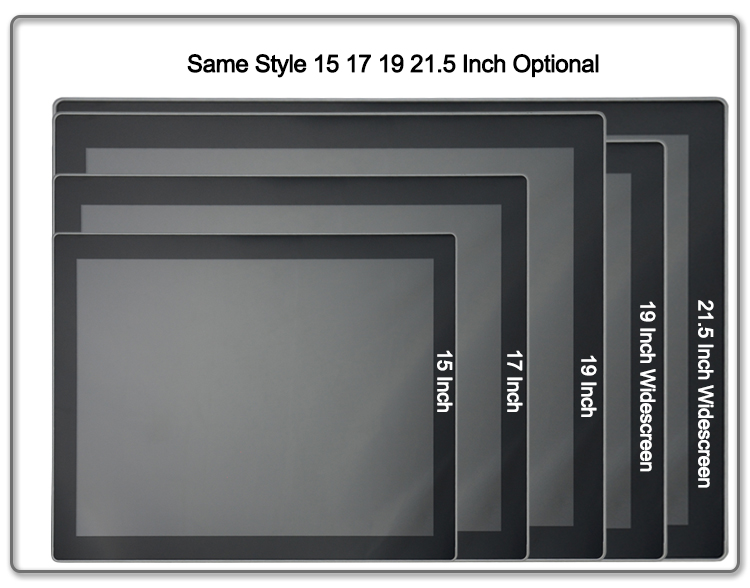 widescreen 22 inch all in one pc capacitive touch panel