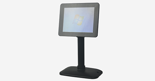 square screen 8 inch usb customer display led