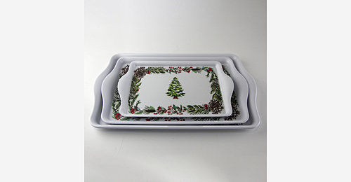 christmas melamine tray , manufacturer, - SEBEST HOUSEWARES