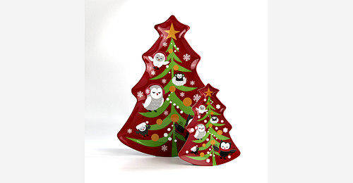 melamine christmas platter , manufacturer - SEBEST