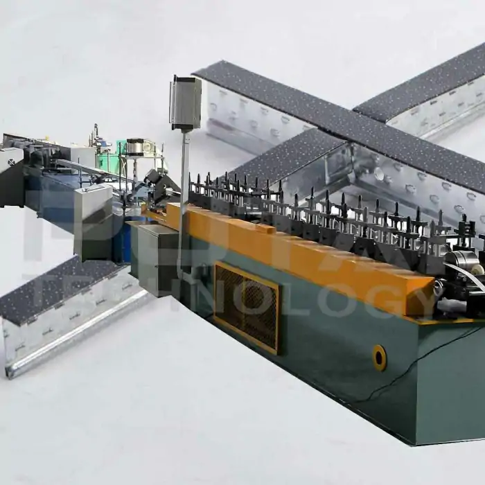 Ceiling T-bar rolling line T-grid roll forming machine
