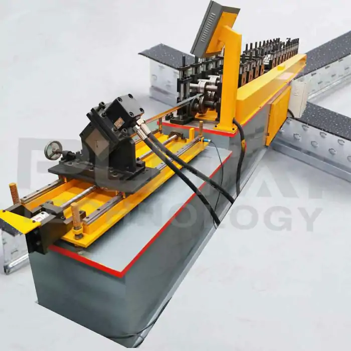Ceiling T-bar rolling line T-grid roll forming machine