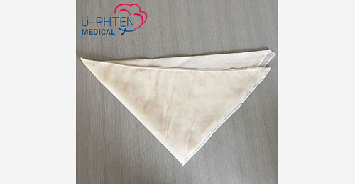 100% Cotton Gauze Bleached Triangular Bandage For Wound Fixing