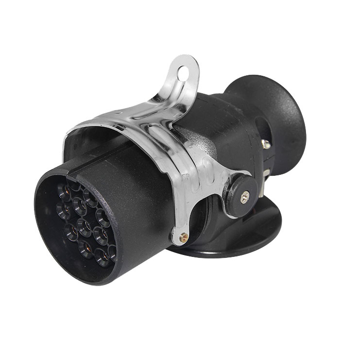 15 pin 24v Nylon Trailer Plug For Truck , heavy duty trailer plug , 24v ...