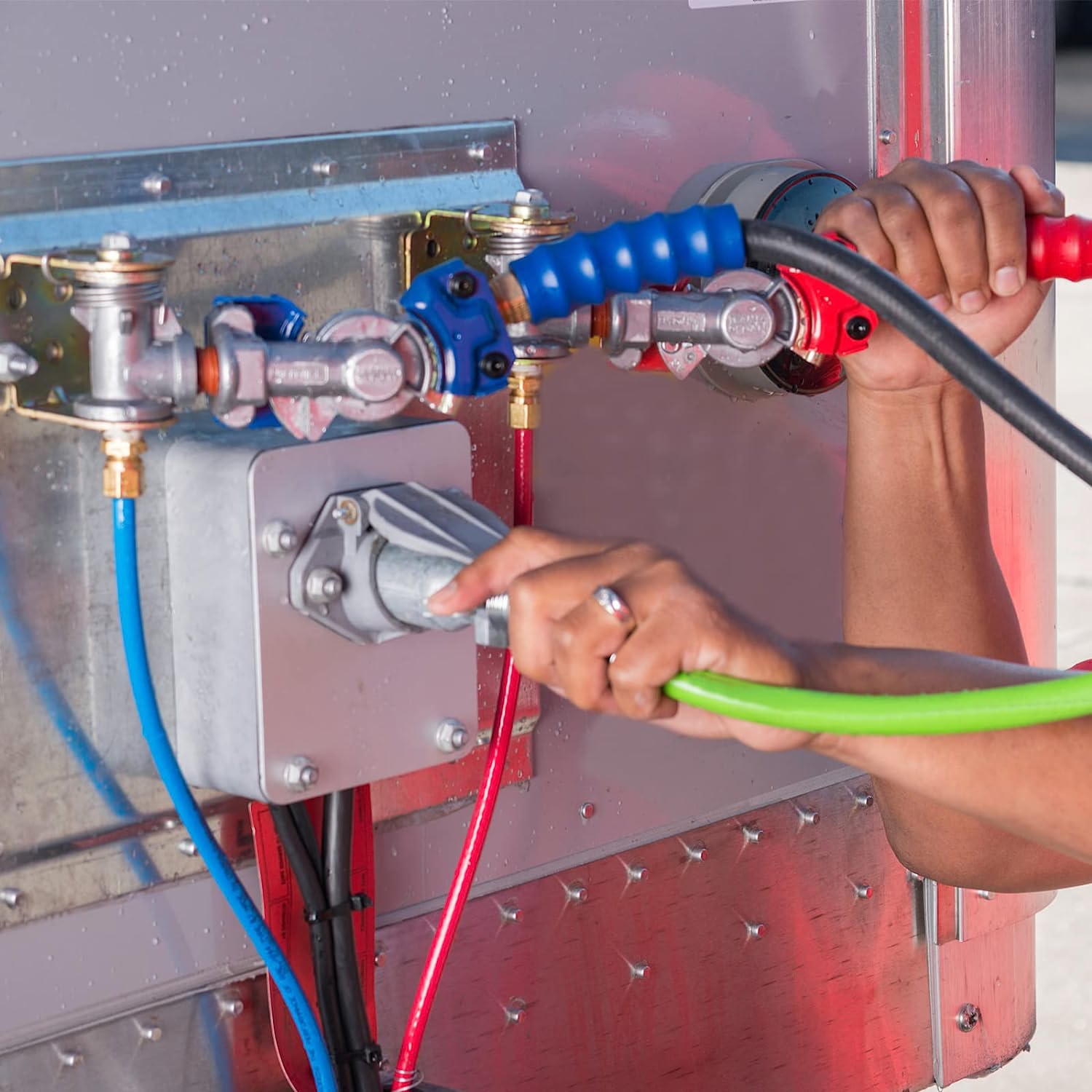 7 Way ABS Straight Trailer Cable , 7 Way ABS Straight Trailer Cord , 7 ...