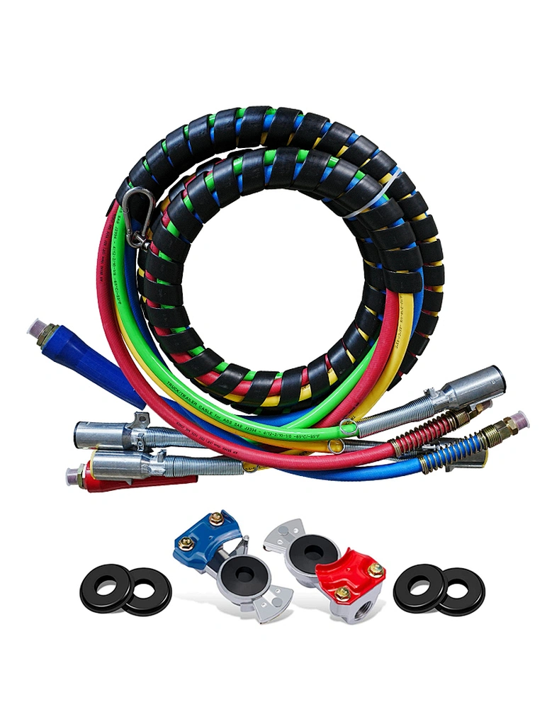 4 in 1 Trailer Air Electric Line Set , 4 in 1 abs air power line , 4 in ...