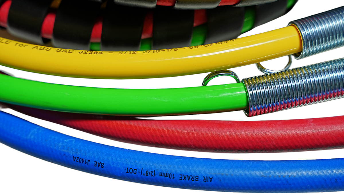 4 in 1 Trailer Air Electric Line Set , 4 in 1 abs air power line , 4 in ...