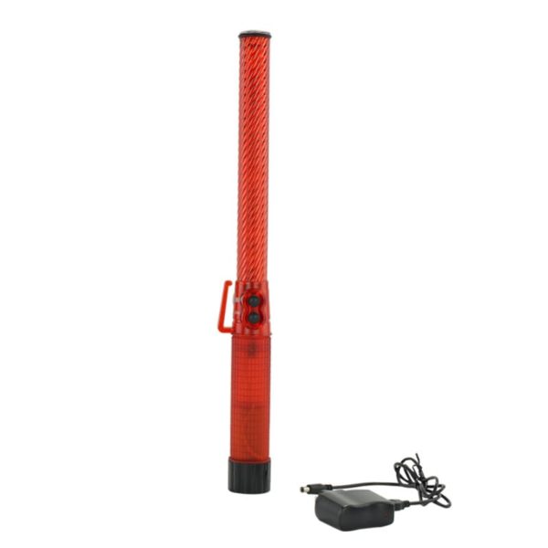 Full PC material rechargeable control traffic baton with strong magnet