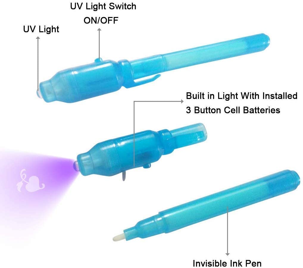 How to Use an Invisible Ink Pen for Secret Writing